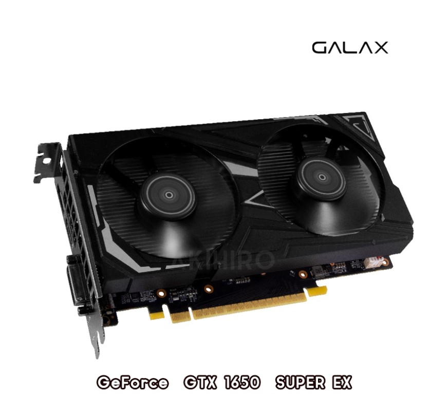 VGA (การ์ดแสดงผล) GALAX GEFORCE GTX 1650 SUPER EX (1 CLICK OC) 4GB ...